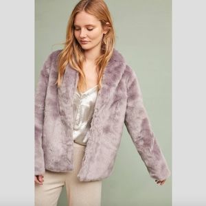 Anthropologie | Jackets & Coats | Anthropologie Newella Faux Fur Jacket ...